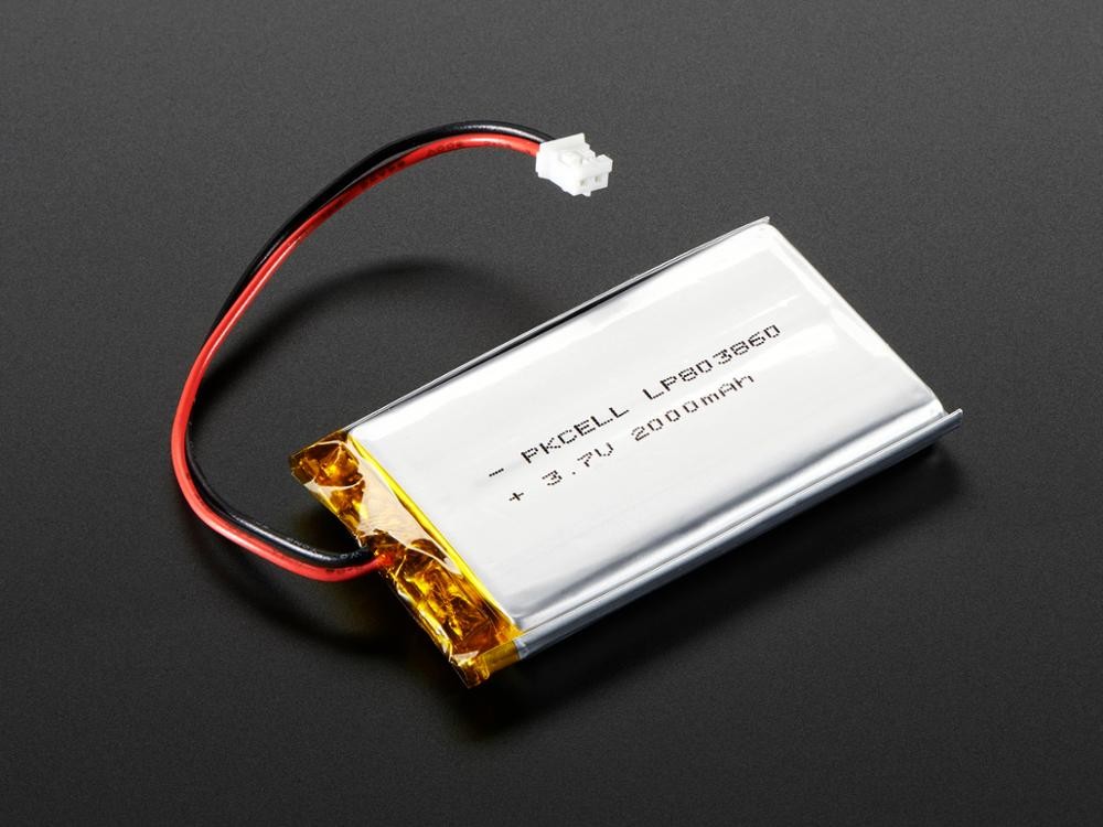 5mm High Temperature Lithium Ion Battery 3.7 V 200mah Lipo Battery With ...