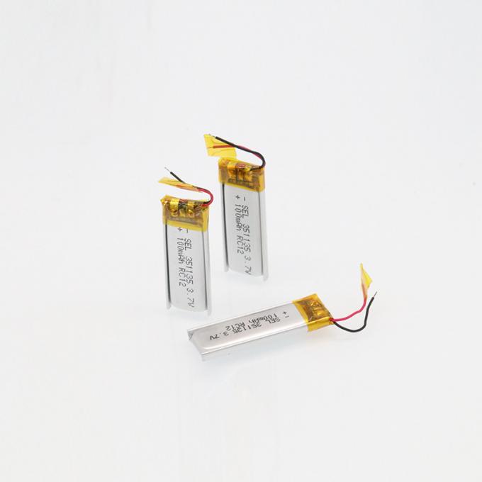 Rechargeable Lipo Battery 3.7V 100mah Lithium Polymer Battery Toys ...